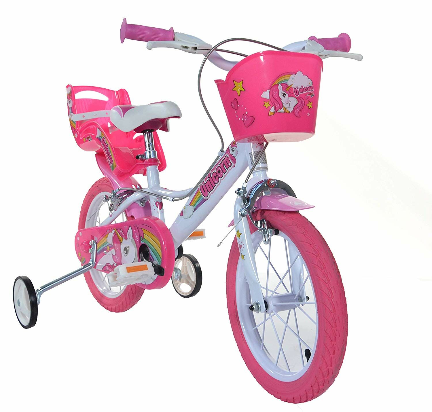 Buy a Dino Unicorn Girls Bike 14" from E-Bikes Direct